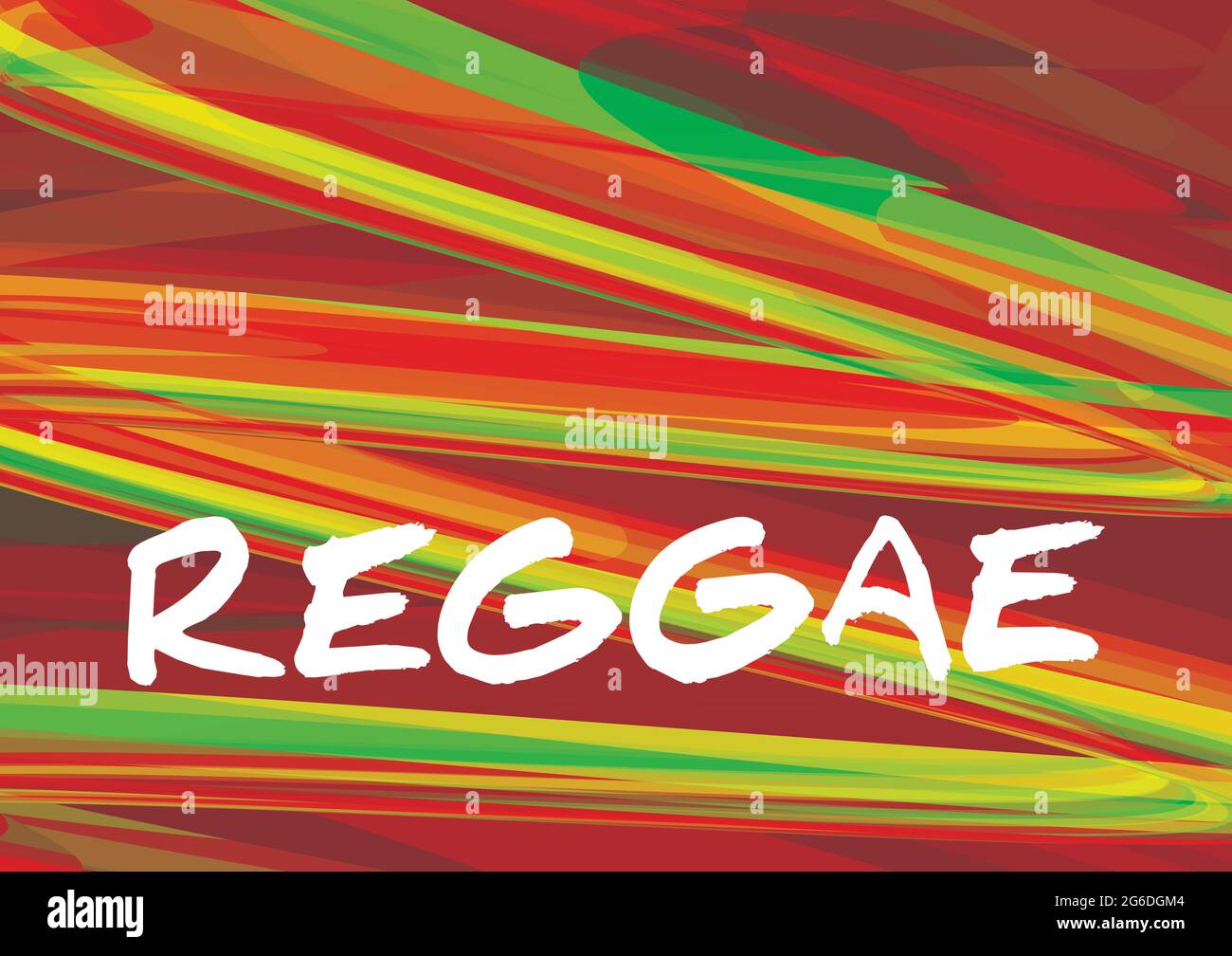 Abstract artistic reggae motif background. Vector graphic texture. CMYK ...