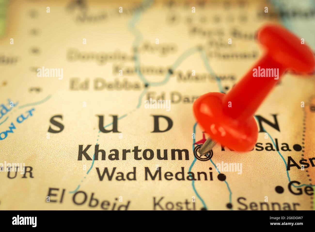 Khartoum Map High Resolution Stock Photography and Images - Alamy