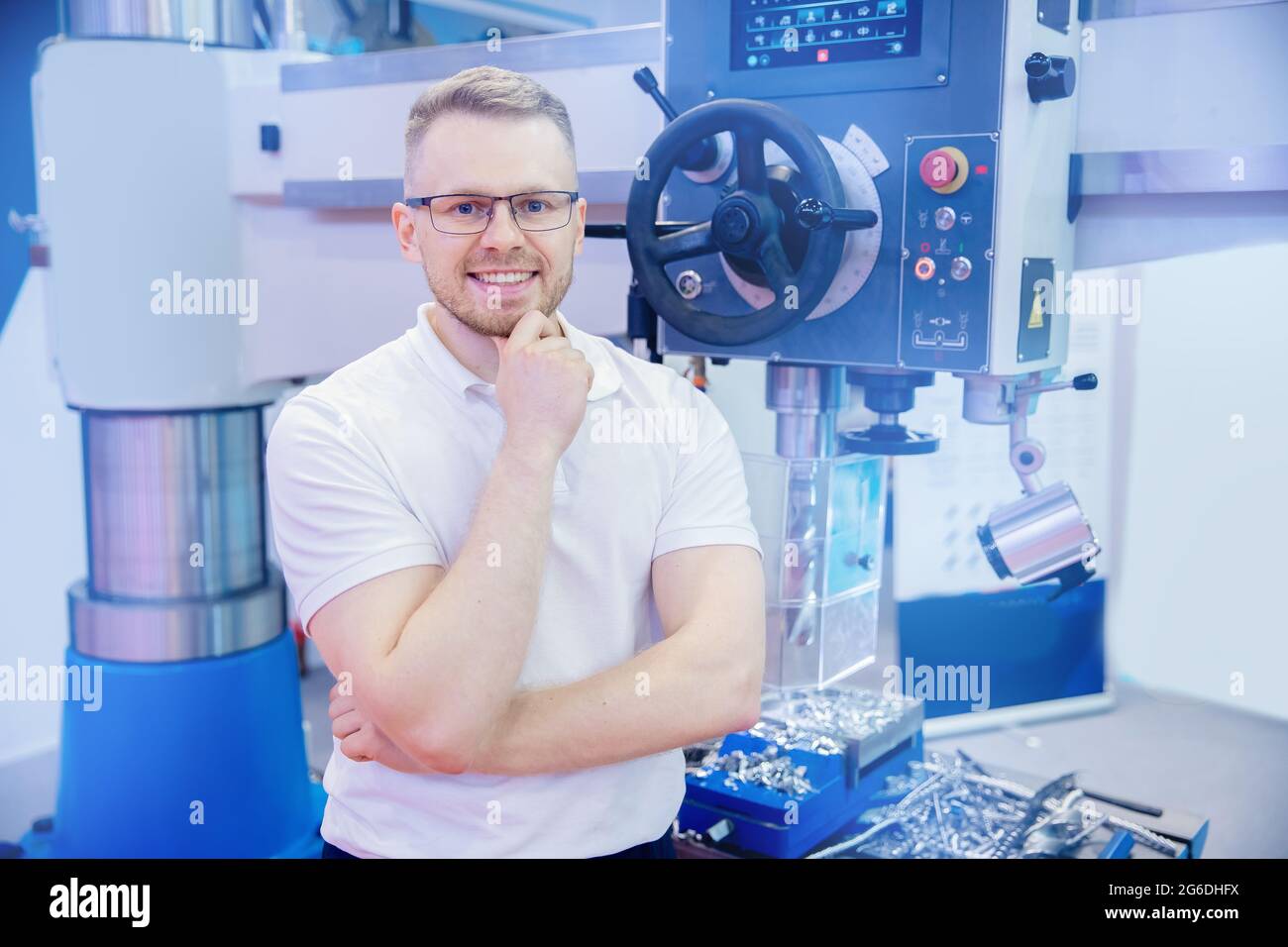 Female heavy equipment operator hi-res stock photography and images - Alamy