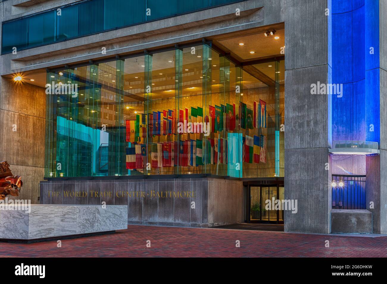 Baltimore's World Trade Center on East Pratt Street is a prominent ...