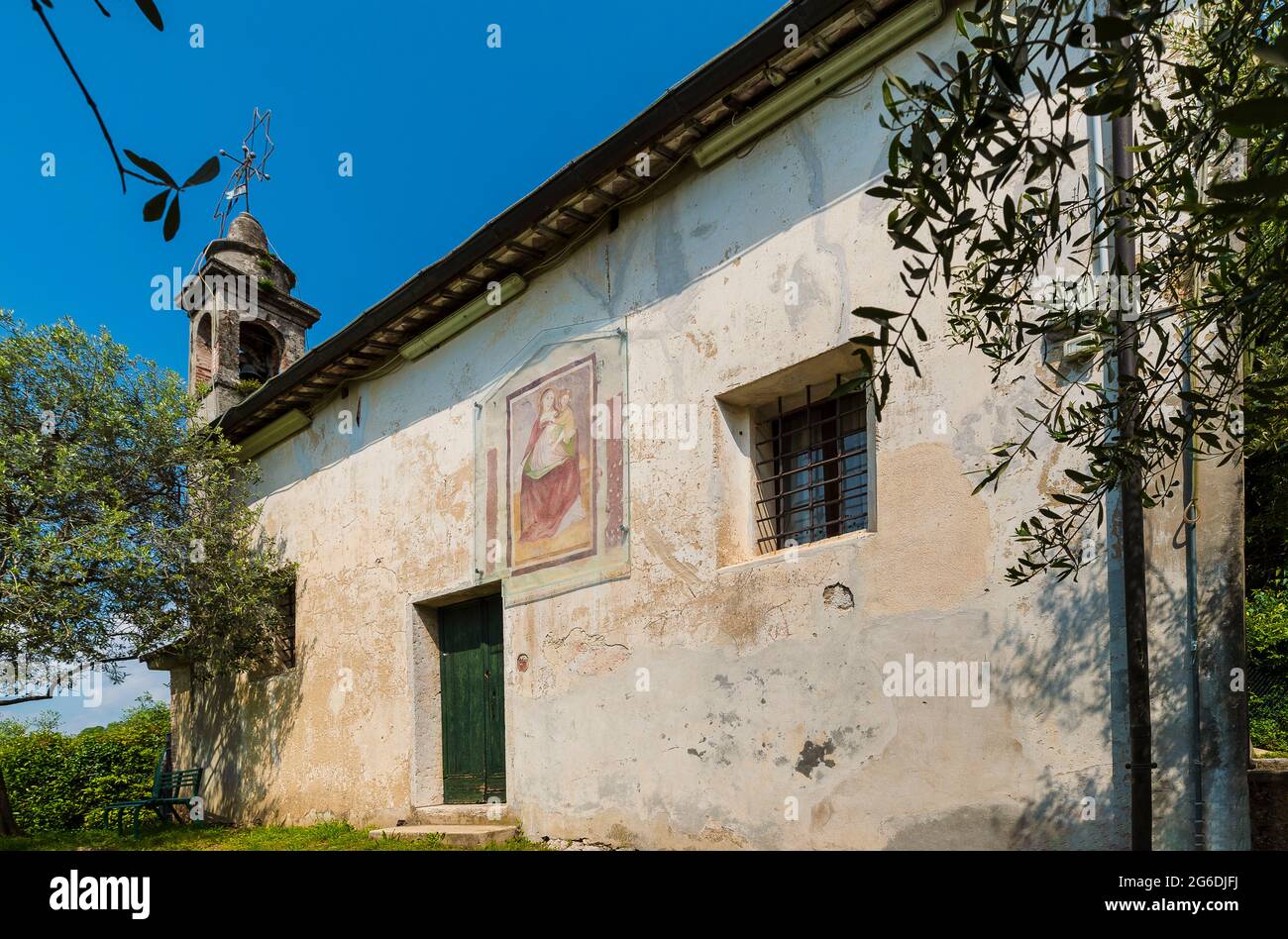 Italy Veneto Asolo Church of San Martino Stock Photo - Alamy