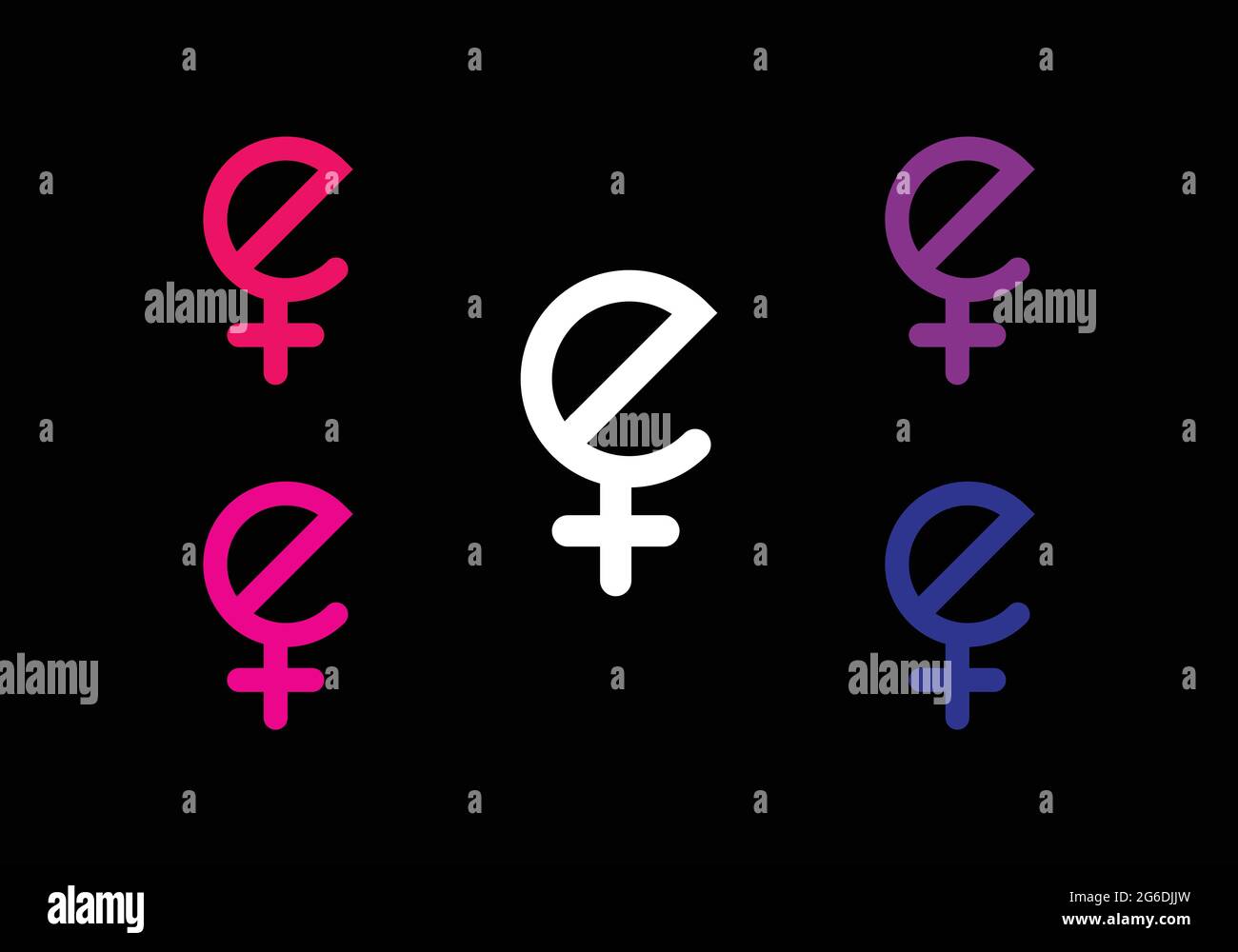 Girlwoman Stock Vector Images - Alamy