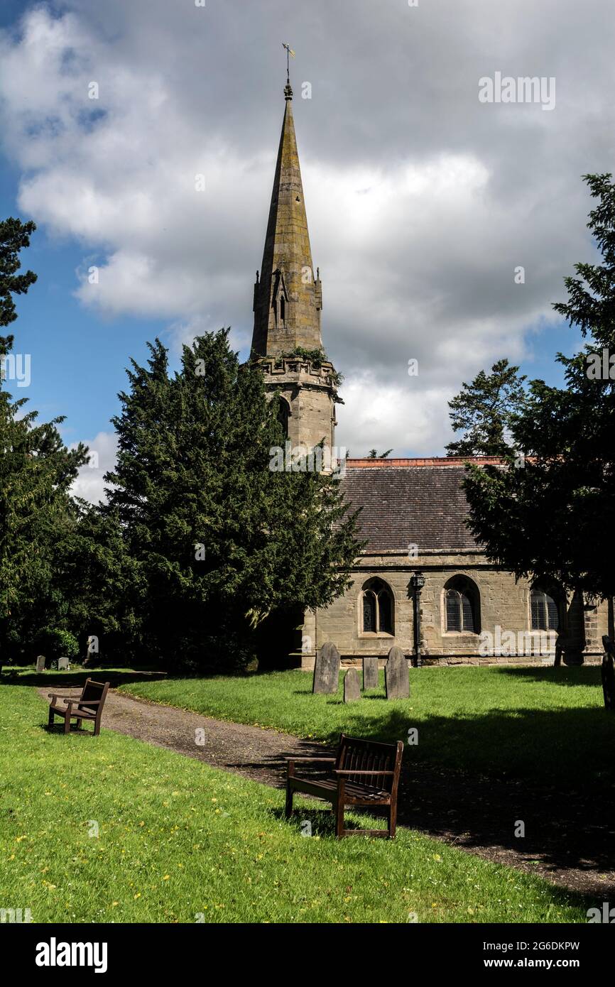 St. James Church, Ansty, Warwickshire, England, UK Stock Photo - Alamy