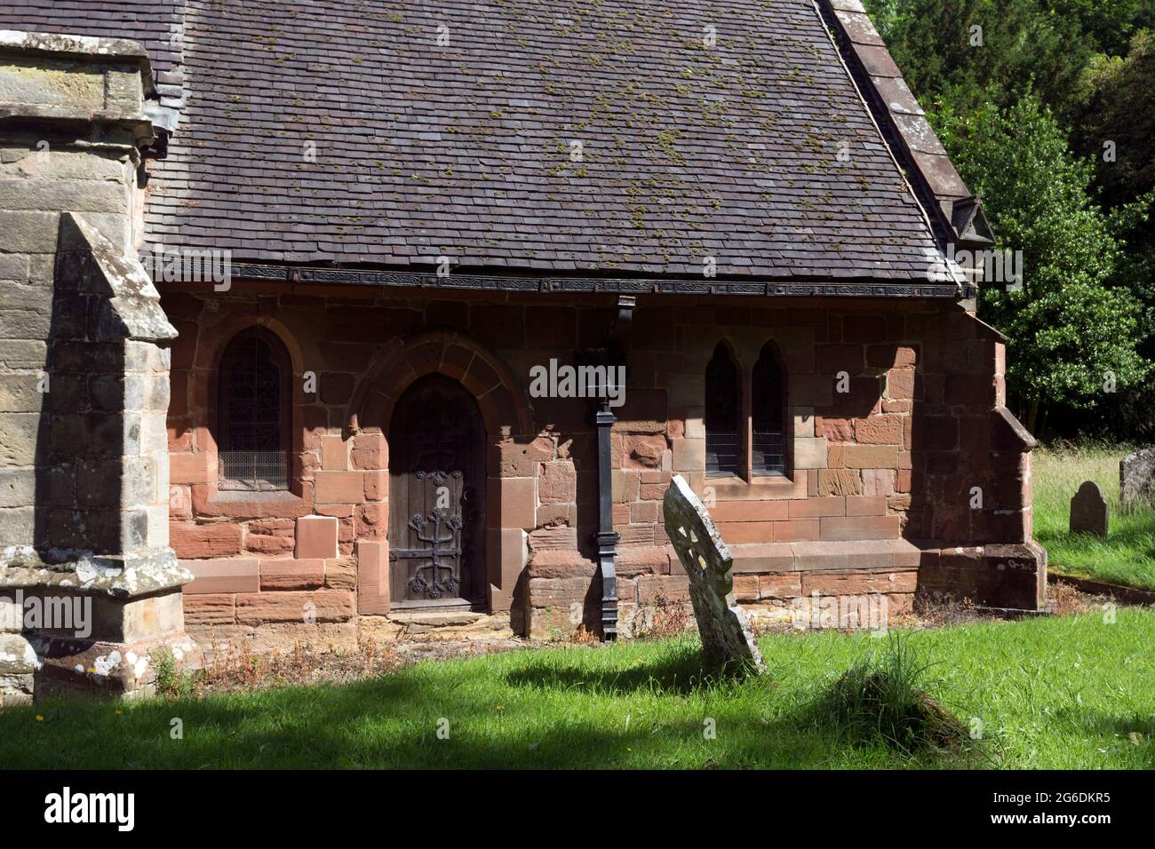 The 13th century chancel, St. James Church, Ansty, Warwickshire ...