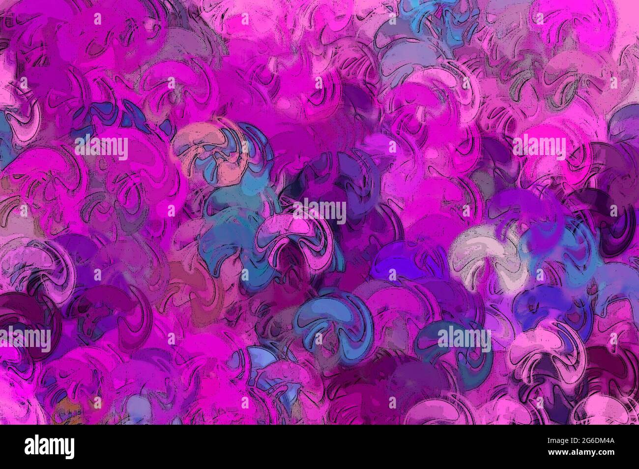 Abstract of delirium. Delirium from opiate, drug induced high. User ...