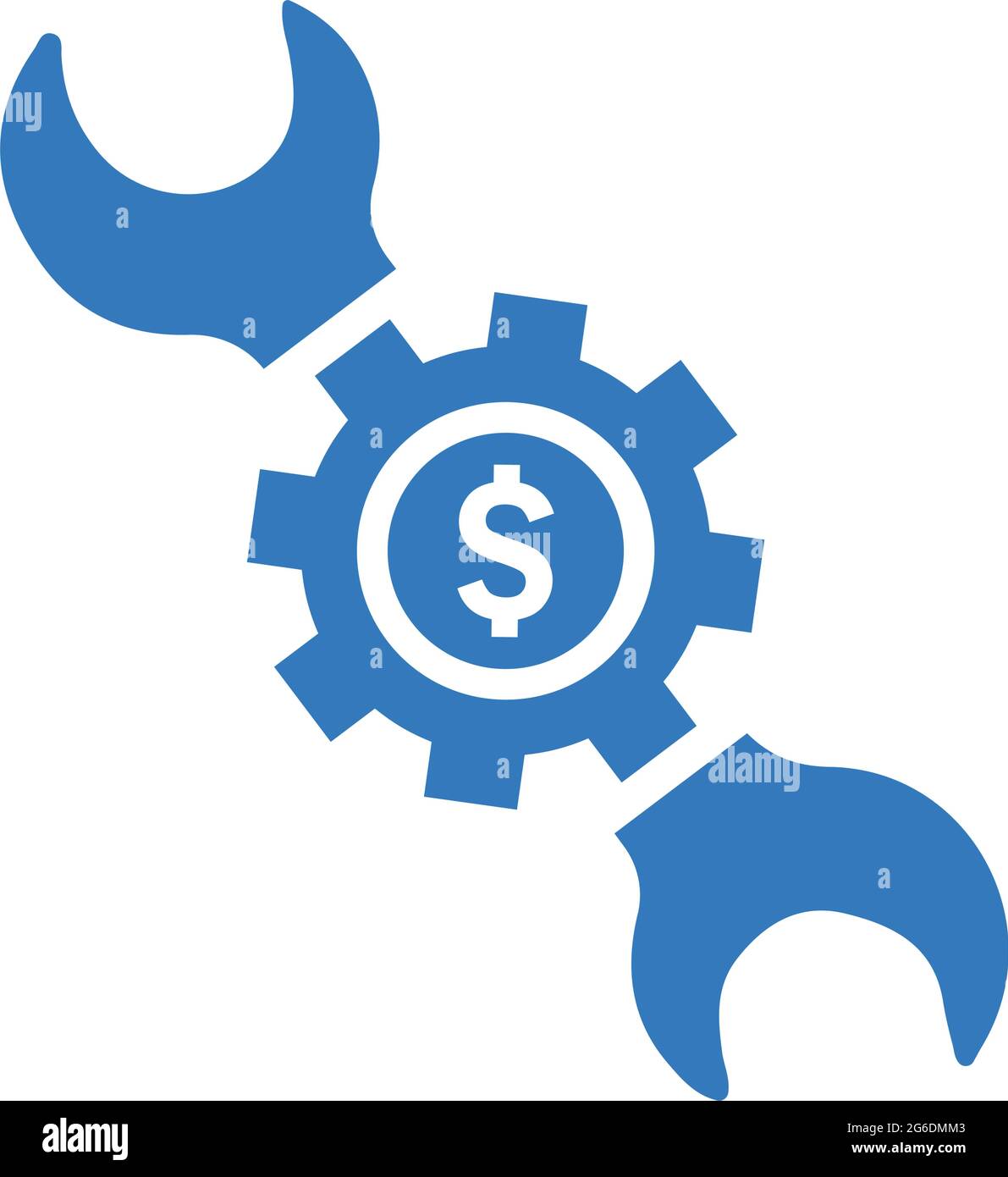 Application tools, financial gears icon - Use for commercial purposes ...