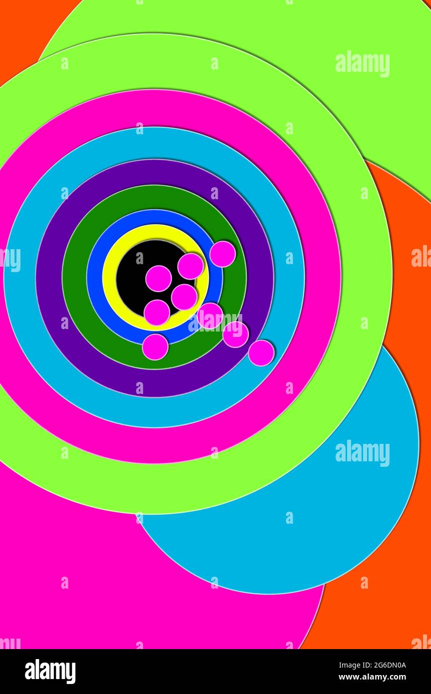 "Dead Center" and "Bulls Eye" are illustrated by hot pink arrow hitting ...