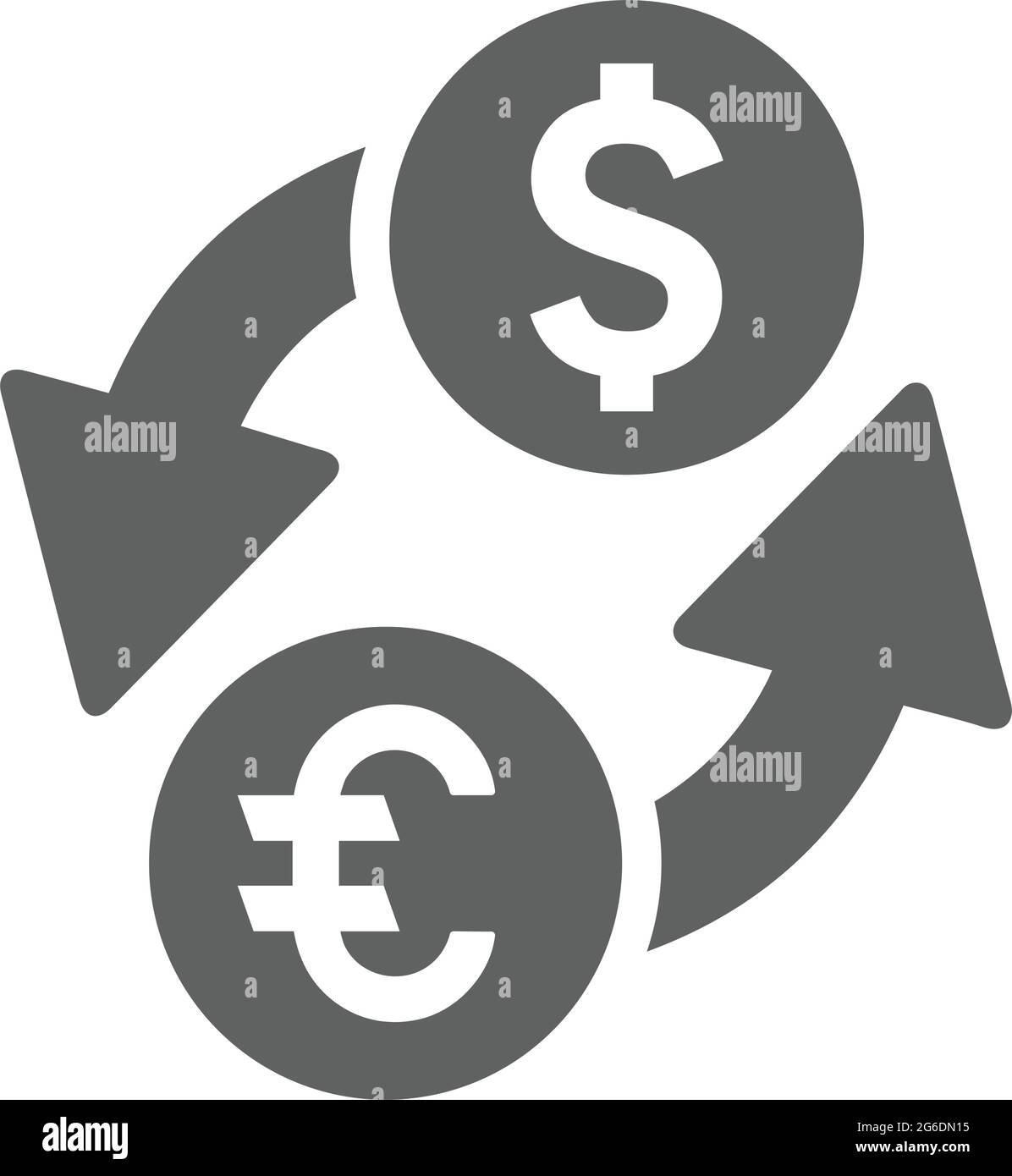 Money trade icon is isolated on white background. Use for graphic and ...