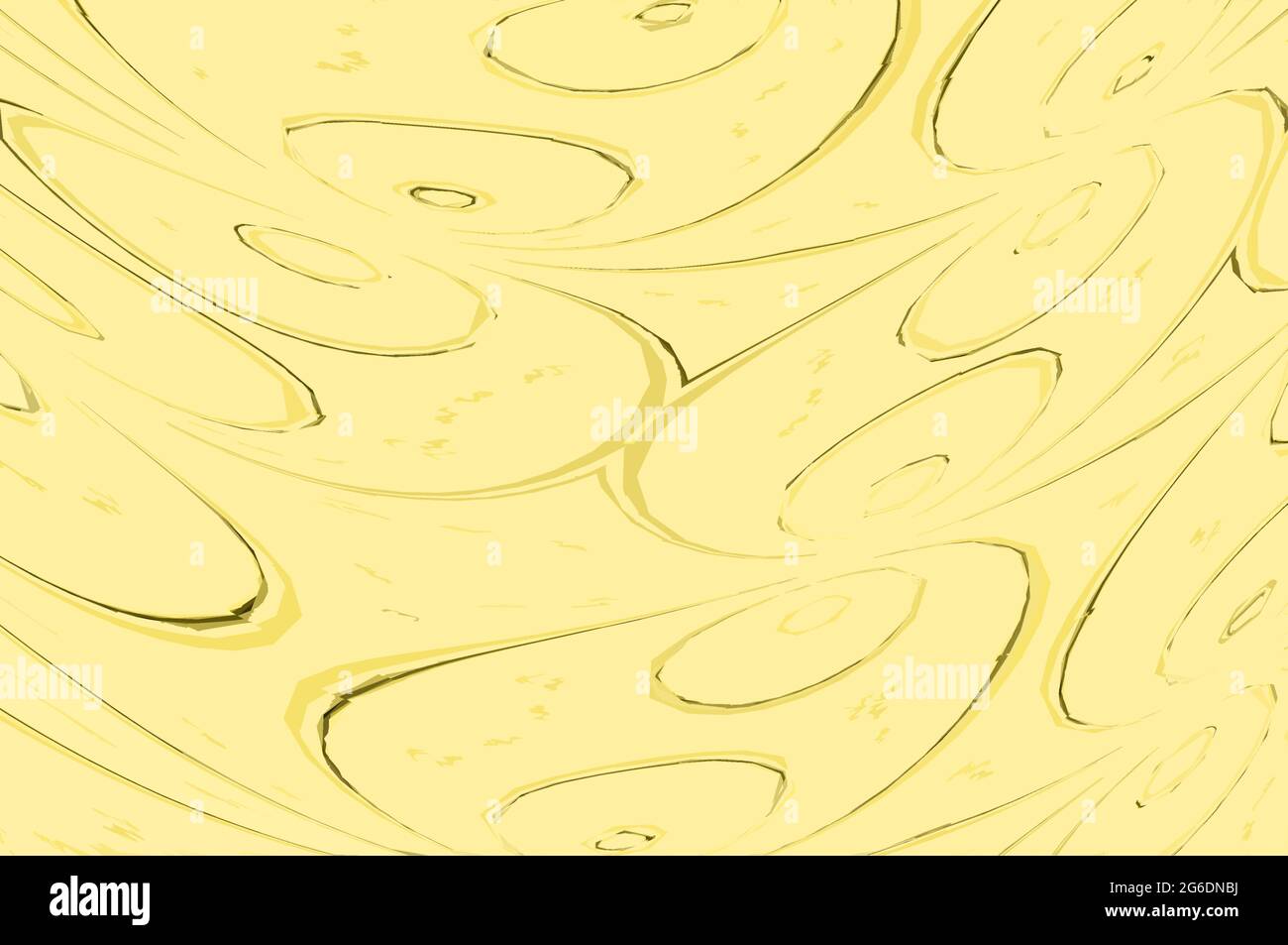 Background color runs in eddies of yellow and gold. Colors swirl and ...