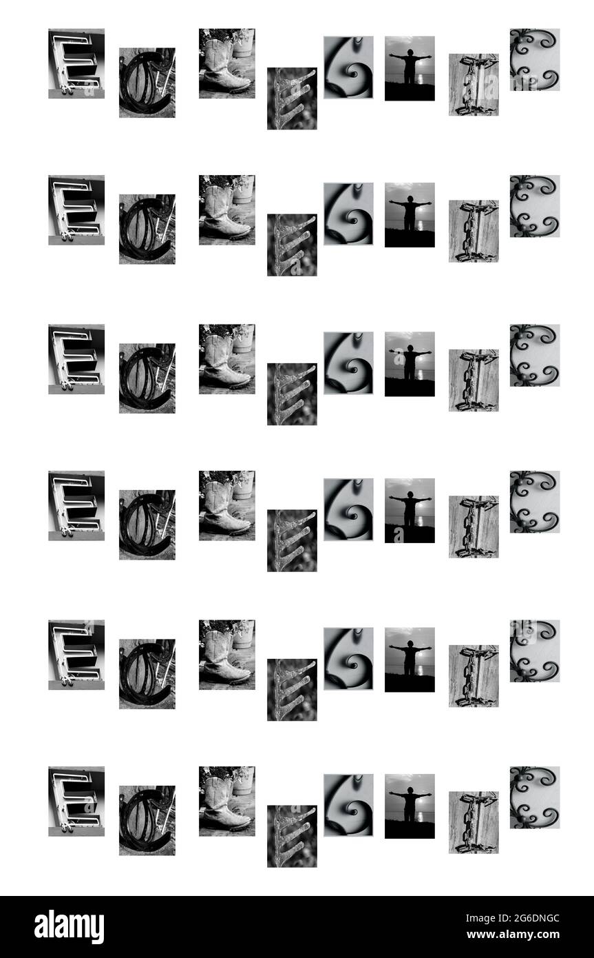 Eclectic black and white hi-res stock photography and images - Alamy