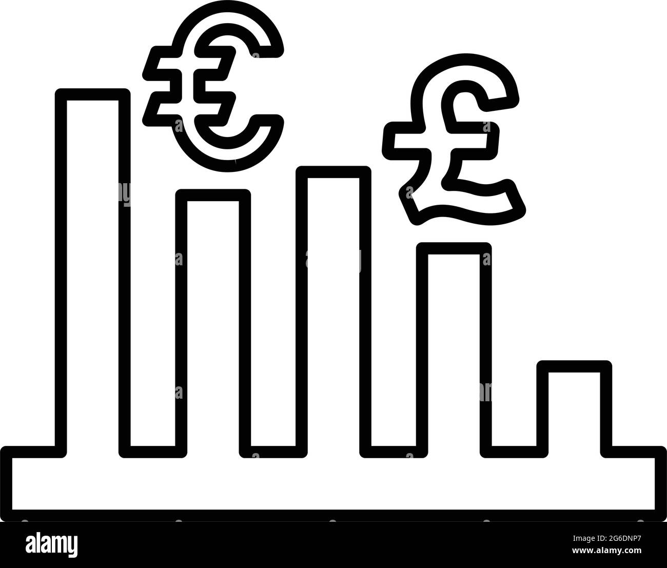 Diagram arrow presentations Black and White Stock Photos & Images - Alamy
