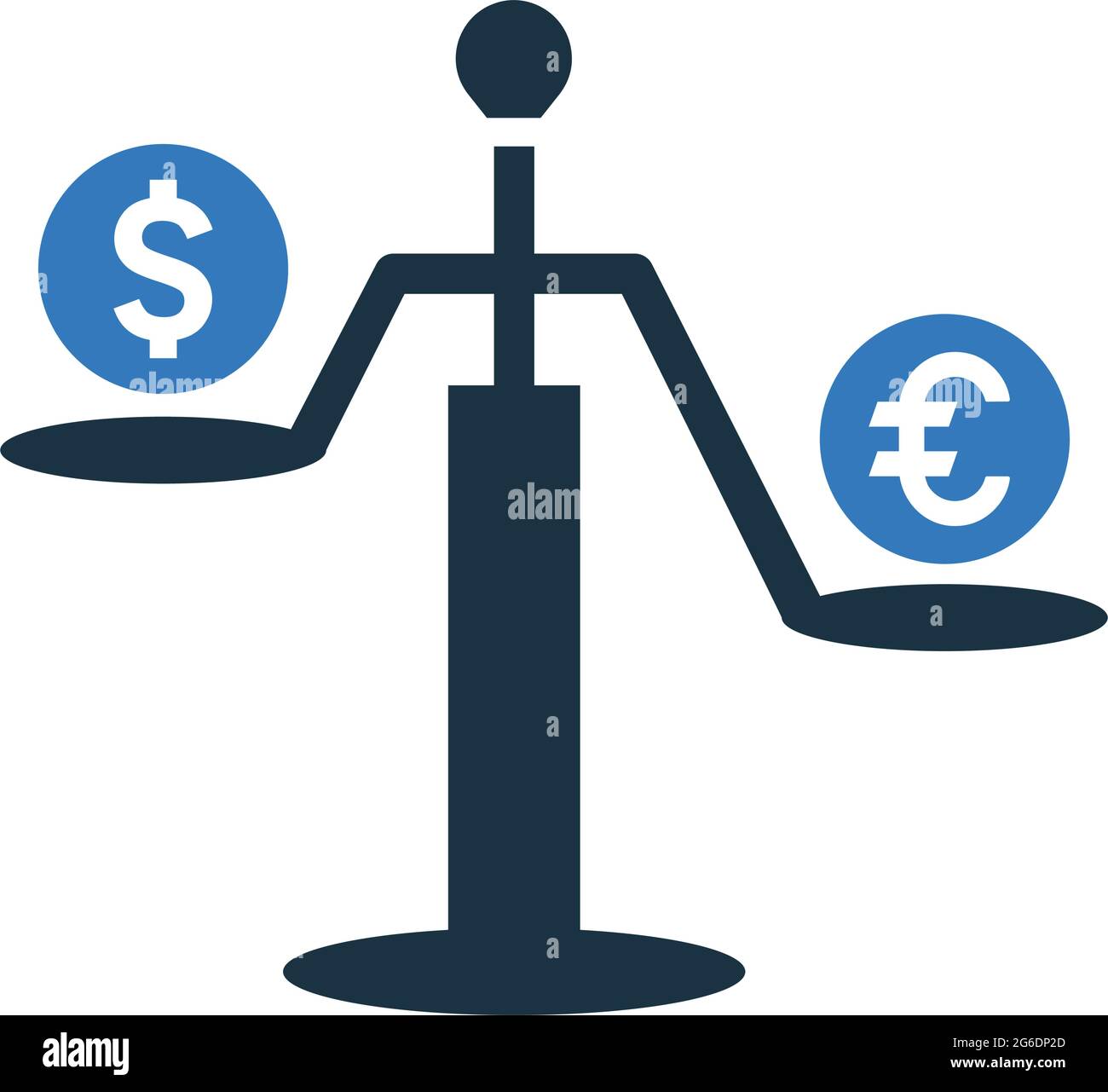 Compare money, currency balance, weight icon - Vector EPS file. Perfect ...