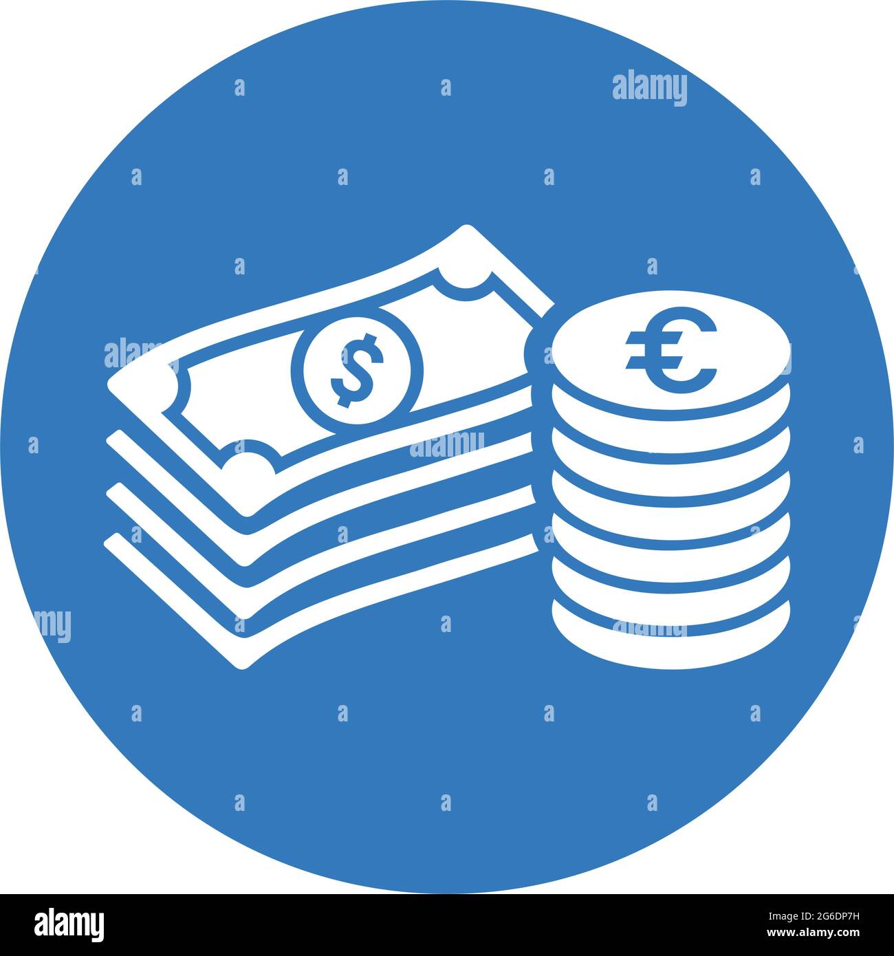 Euro backdrop Stock Vector Images - Alamy