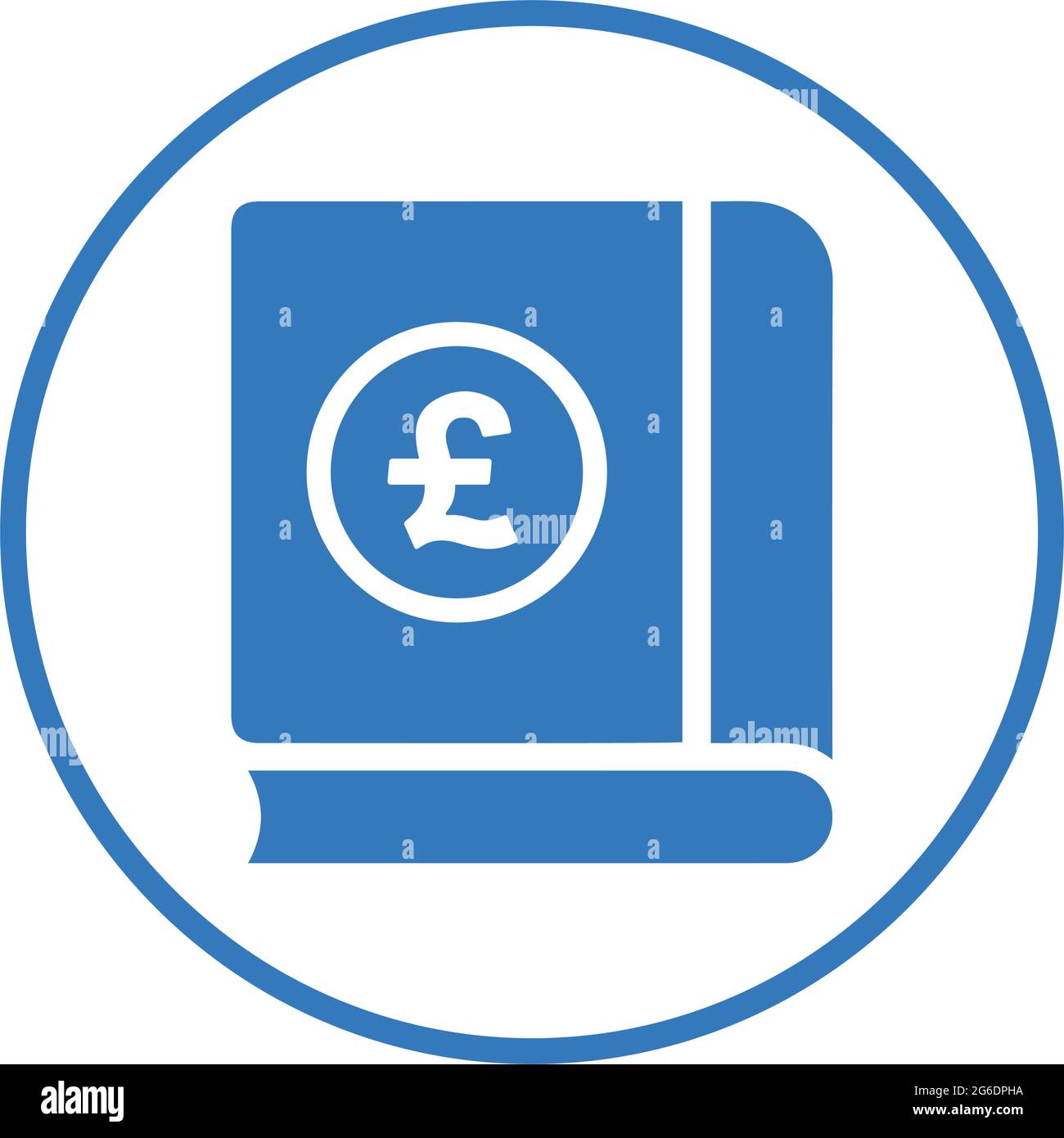 Currency book, document icon - Simple editable vector EPS file Stock ...