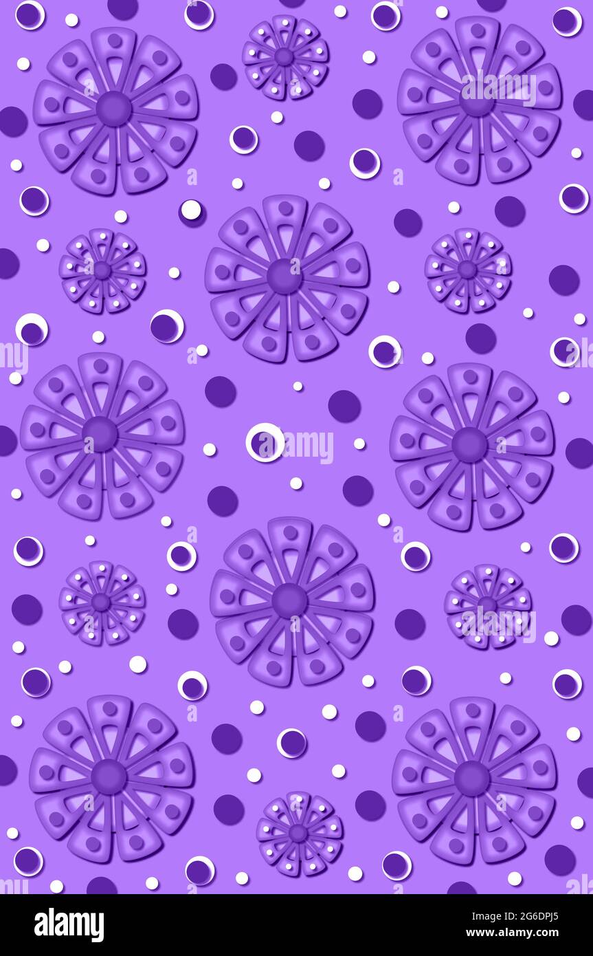 Purple Scrapbook Background