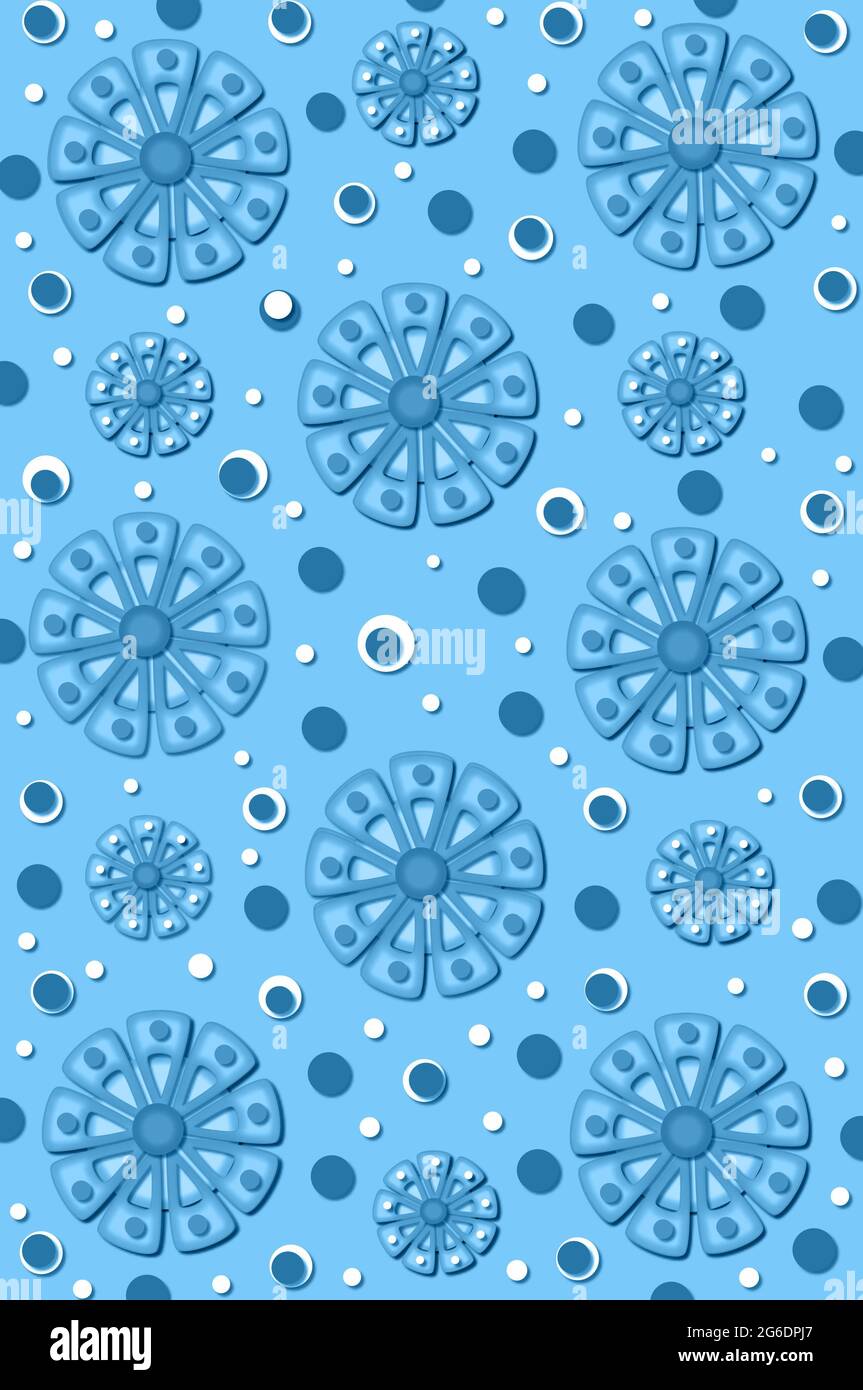 Blue Scrapbook Backgrounds