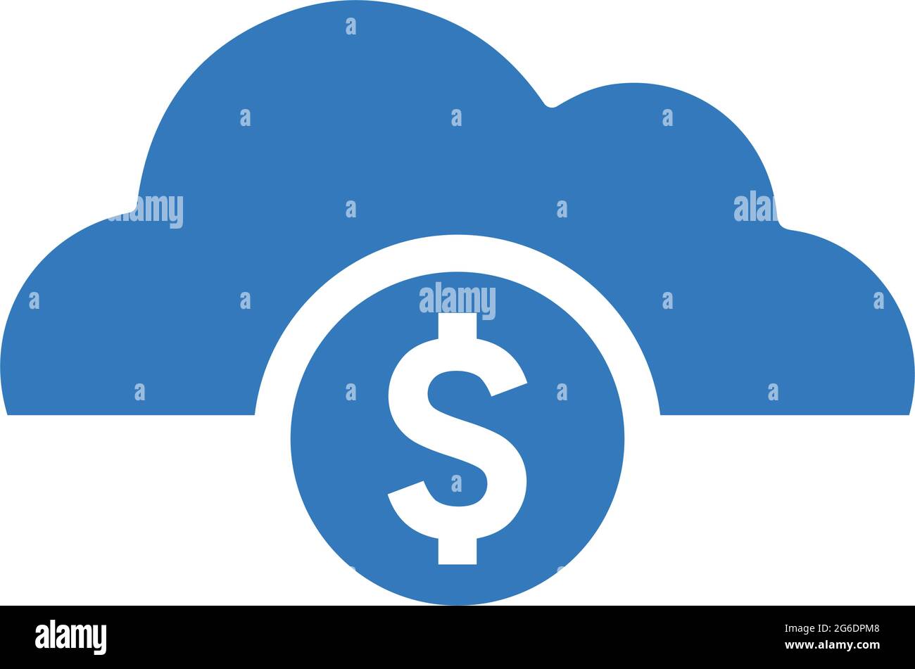 Dollar finance rain icon Cut Out Stock Images & Pictures - Alamy