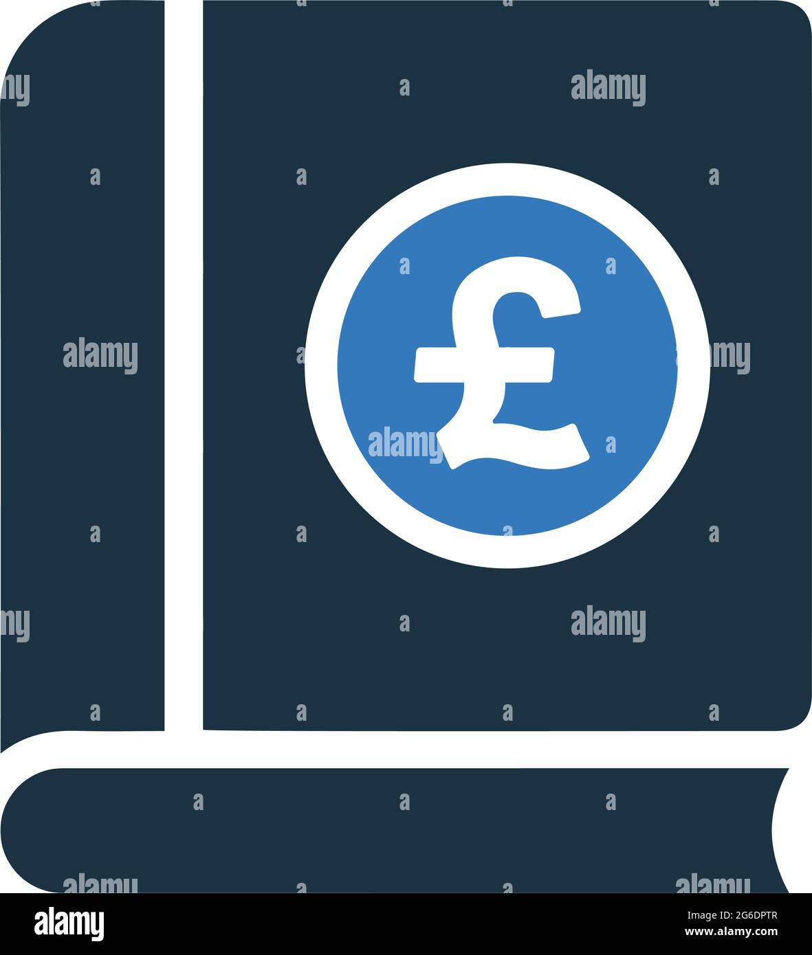 Currency book, document icon - Simple editable vector EPS file Stock ...