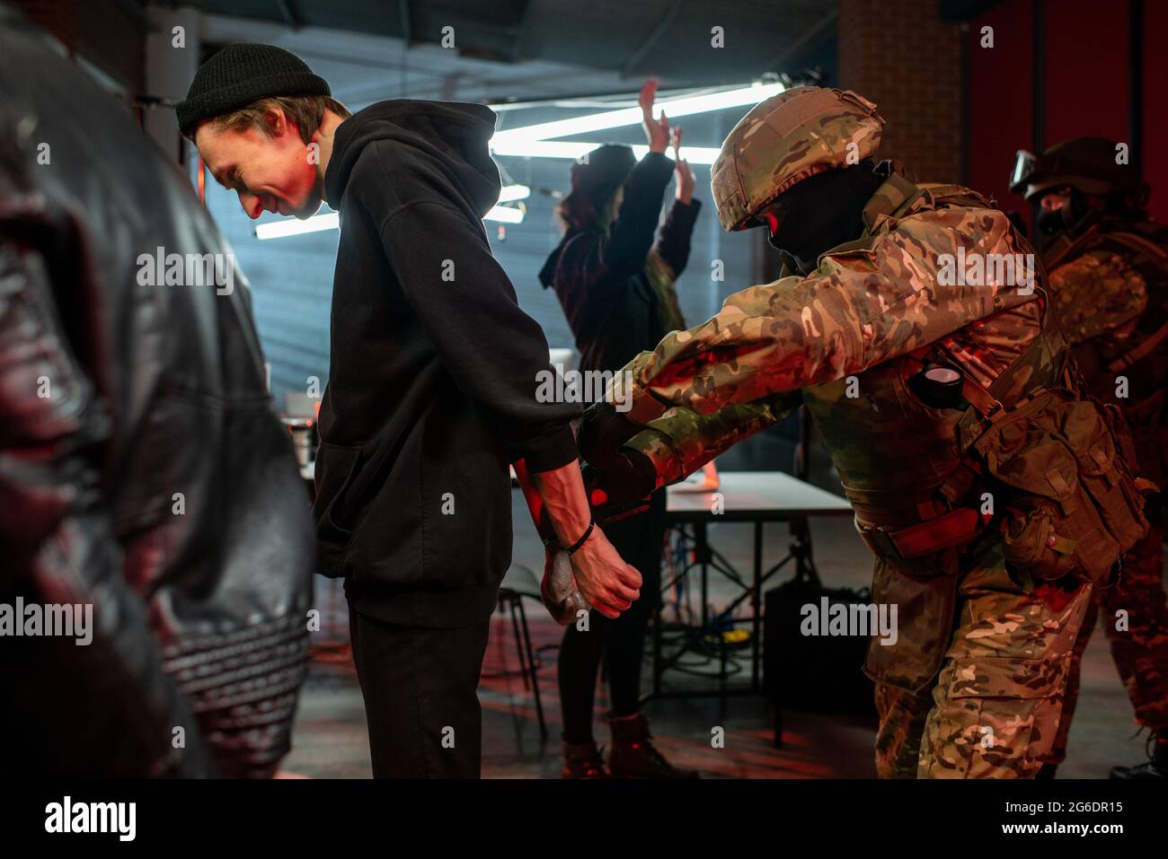 Group of hackers hi-res stock photography and images - Alamy