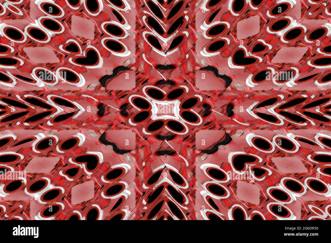 Large Criss Cross Pattern