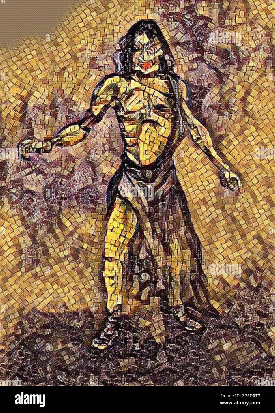 illustration of an evil zombie Stock Photo - Alamy