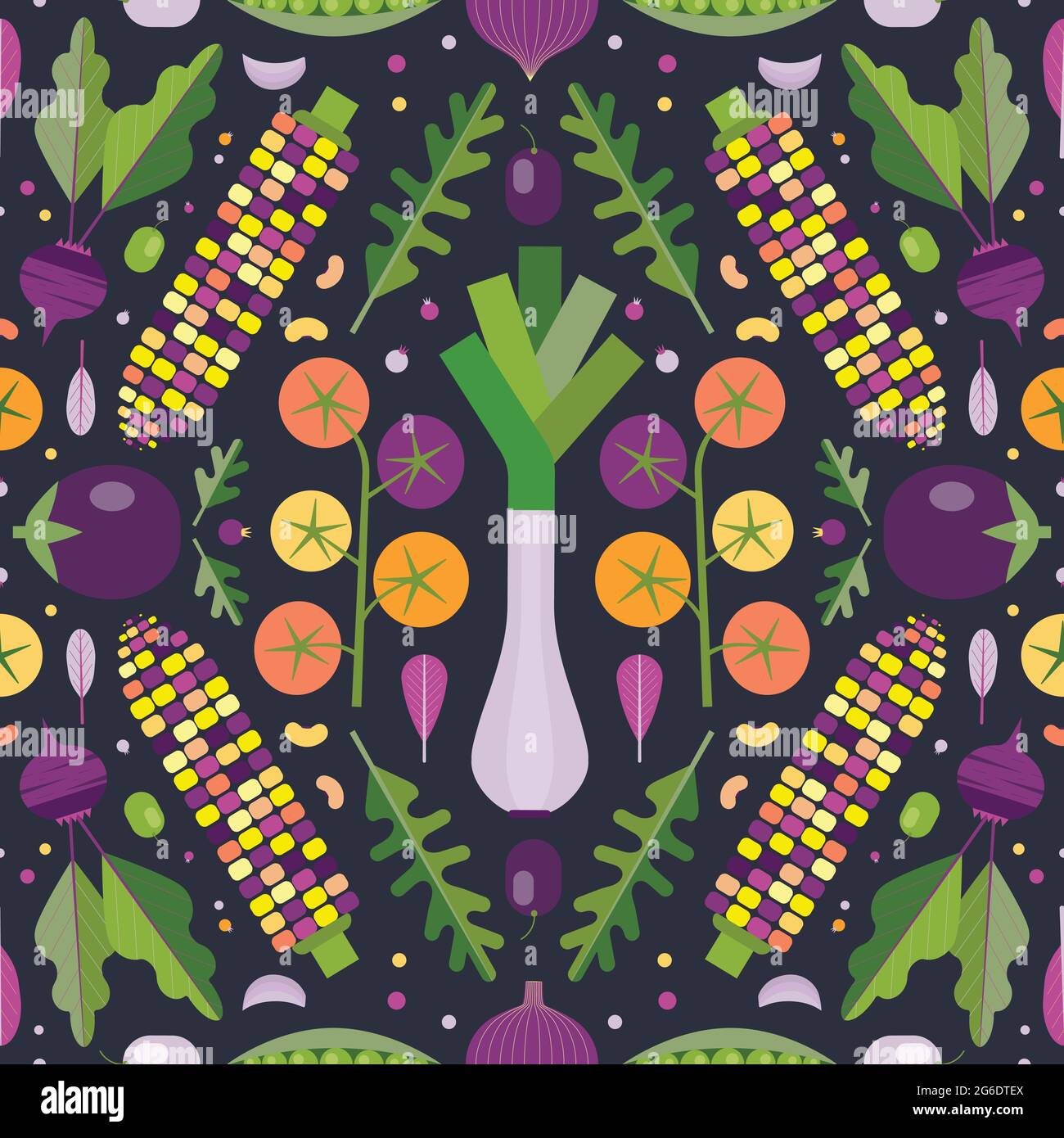 Leafy vegetables market Stock Vector Images - Alamy