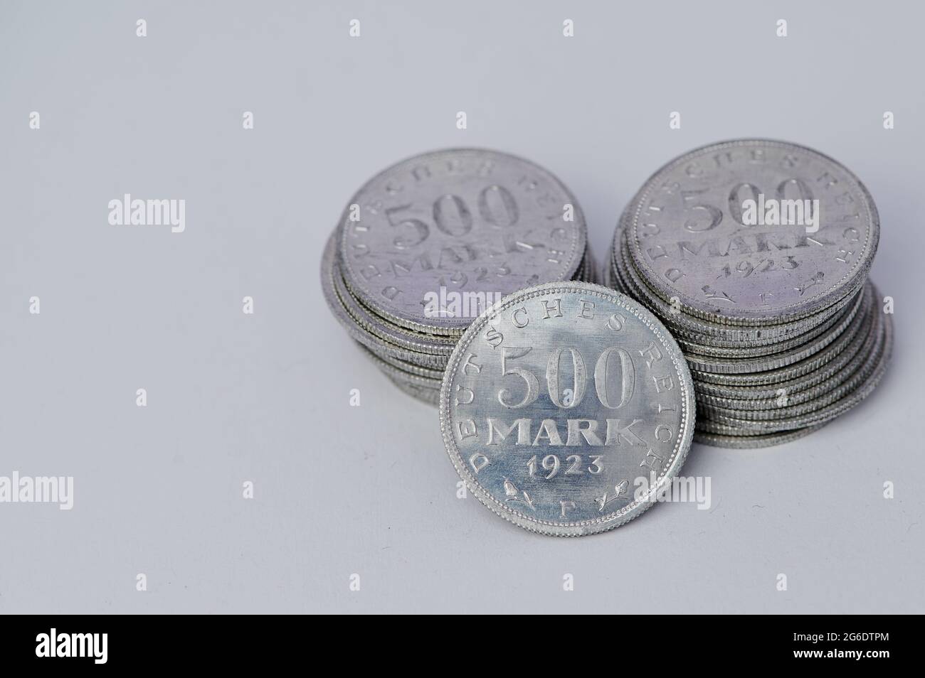German coins hi-res stock photography and images - Alamy