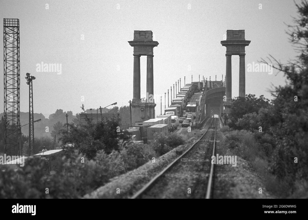 The river danube bulgaria Black and White Stock Photos & Images - Alamy
