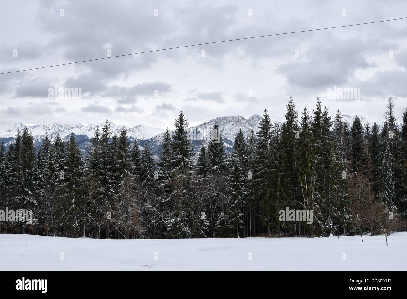Tatra mountains in the snow hi-res stock photography and images - Alamy