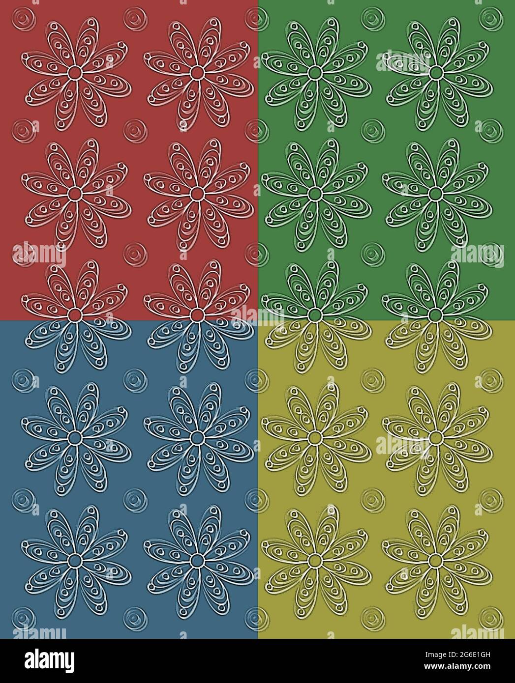 Background image has four fall color squares. Each square is filled ...