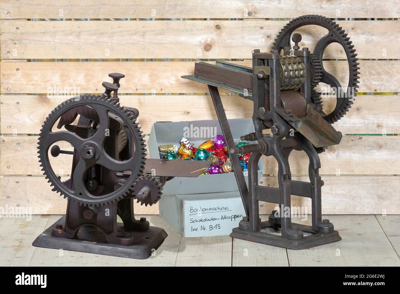 Candy machines, 1920s, Industrial Museum Lauf an der Pegnitz, Middle ...