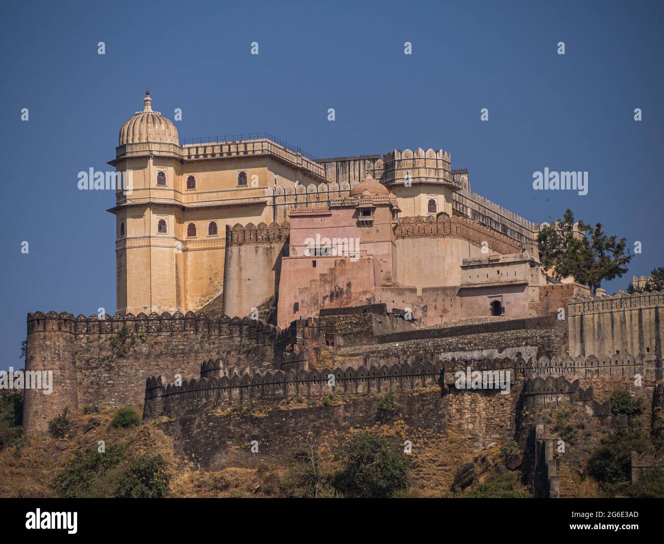 Kumbhalgarh Fort At Night