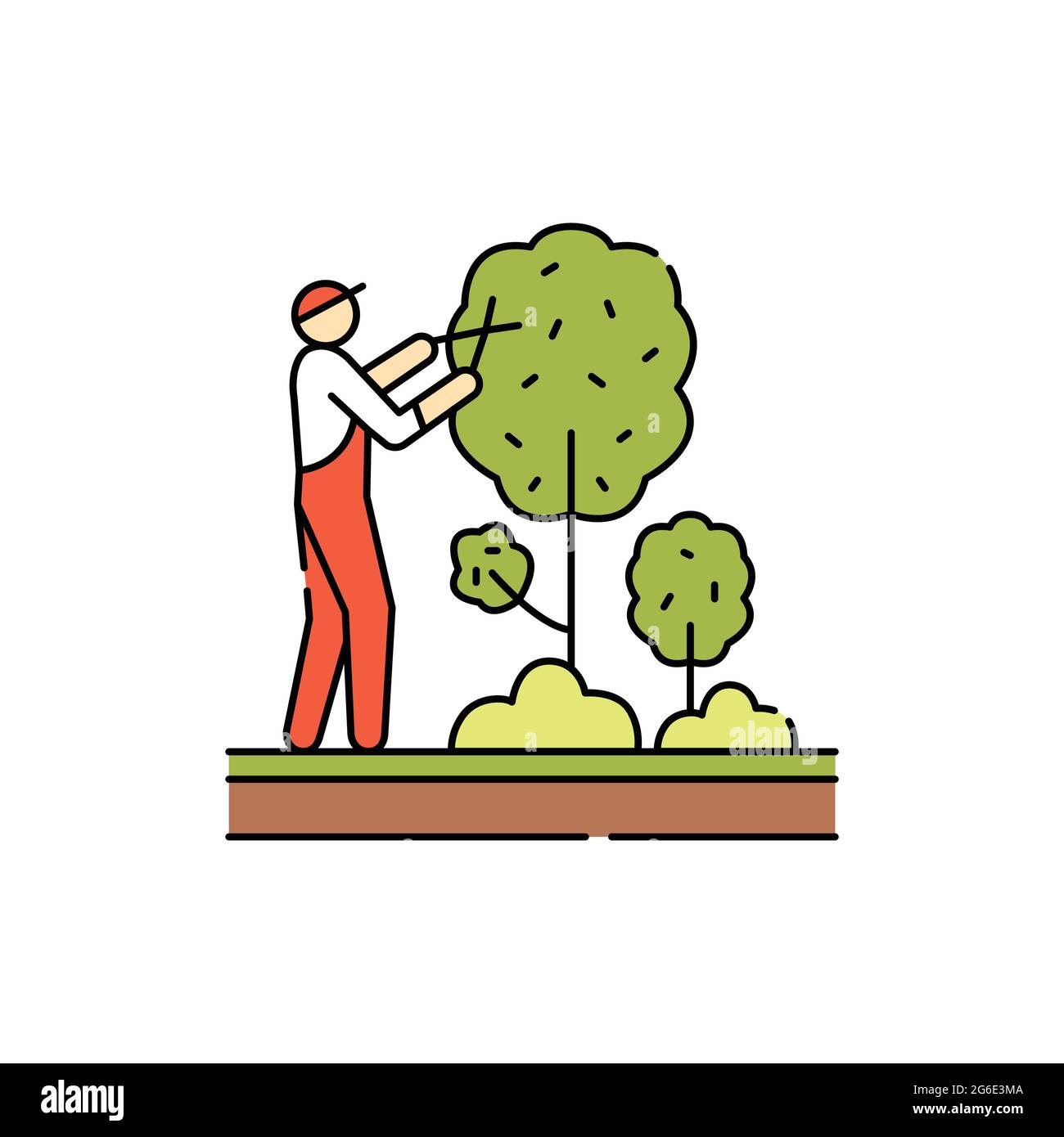Tree Cutting Service Clip Art