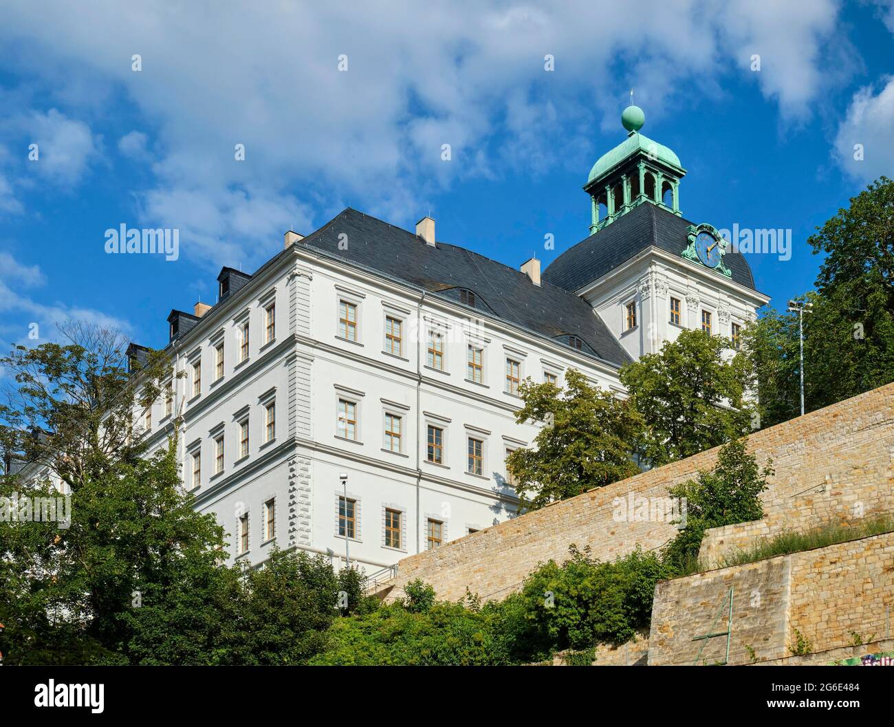 Neu-Augustusburg Castle, Weissenfels, Saxony-Anhalt, Germany Stock ...