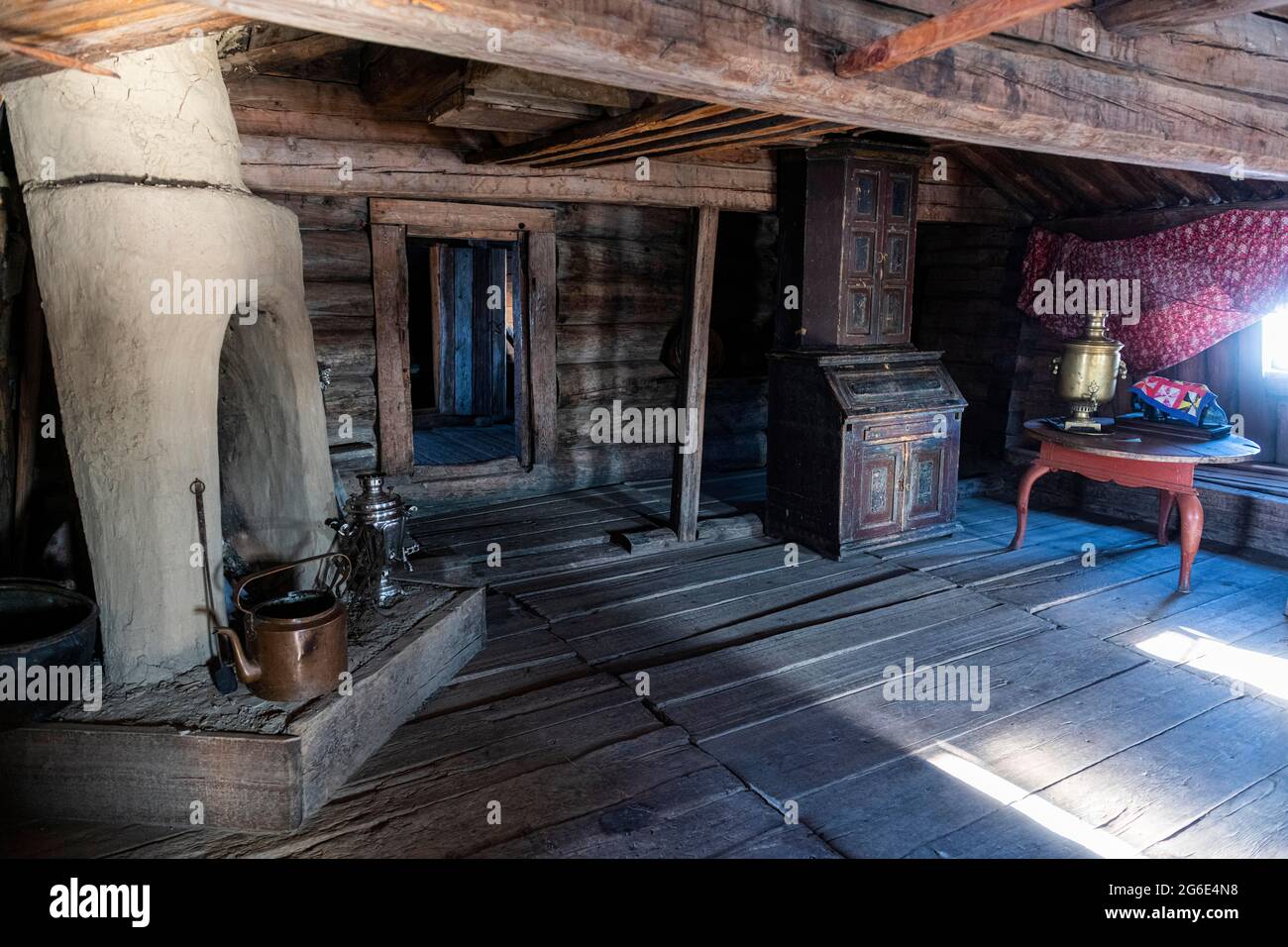 Traditional dwelling, Cherkekhskiy regional museum, Road of Bones ...