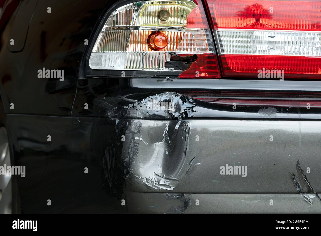 Rear end collision hi-res stock photography and images - Alamy