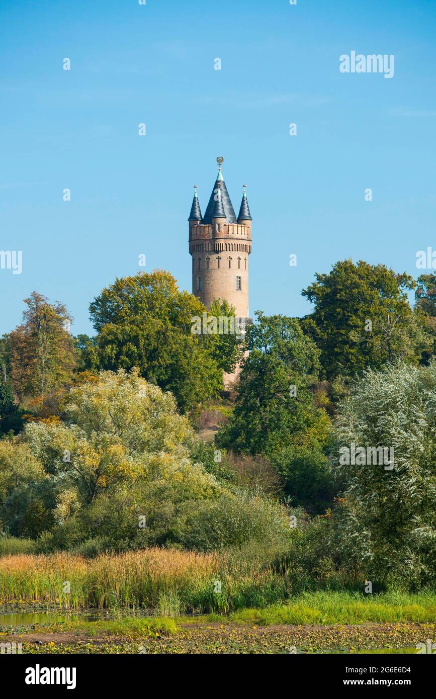 Flatow Tower, Park Babelsberg, UNESCO World Heritage Site, Babelsberg ...