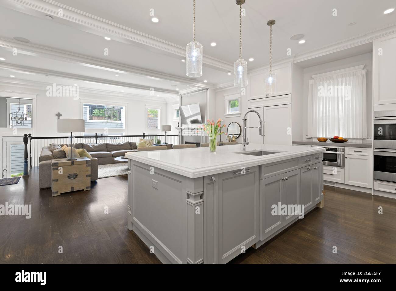 Residential Interior - Kitchen Stock Photo - Alamy