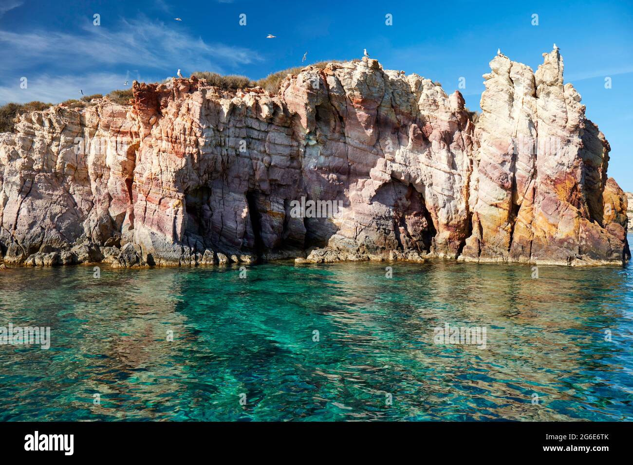 Island of milos greece hi-res stock photography and images - Alamy