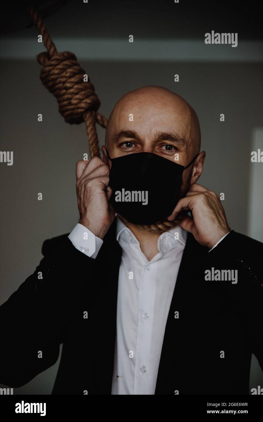 Execution mask hi-res stock photography and images - Alamy