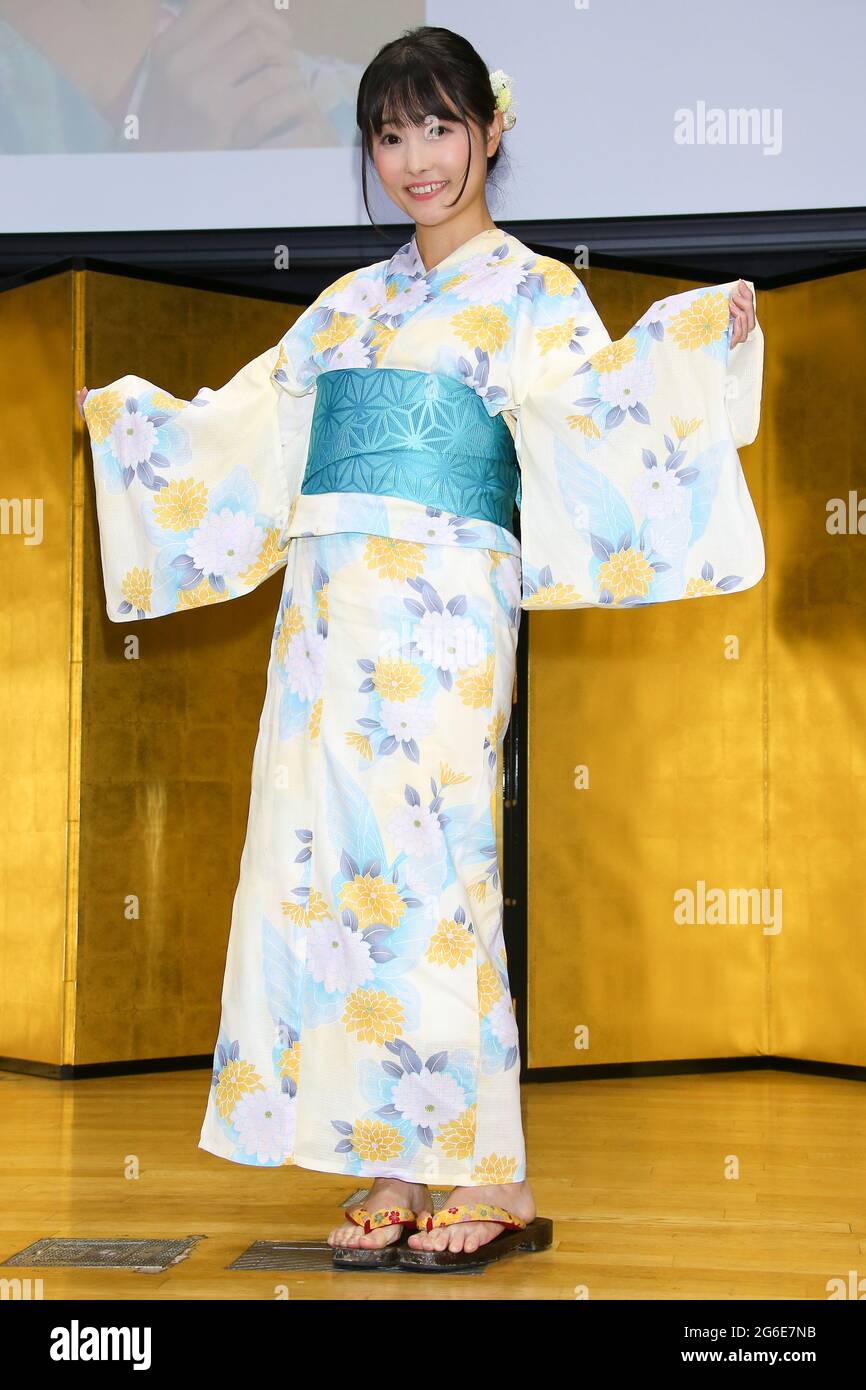 The Japan Yukata Culture Association held the "Miss Mister Japan Yukata ...