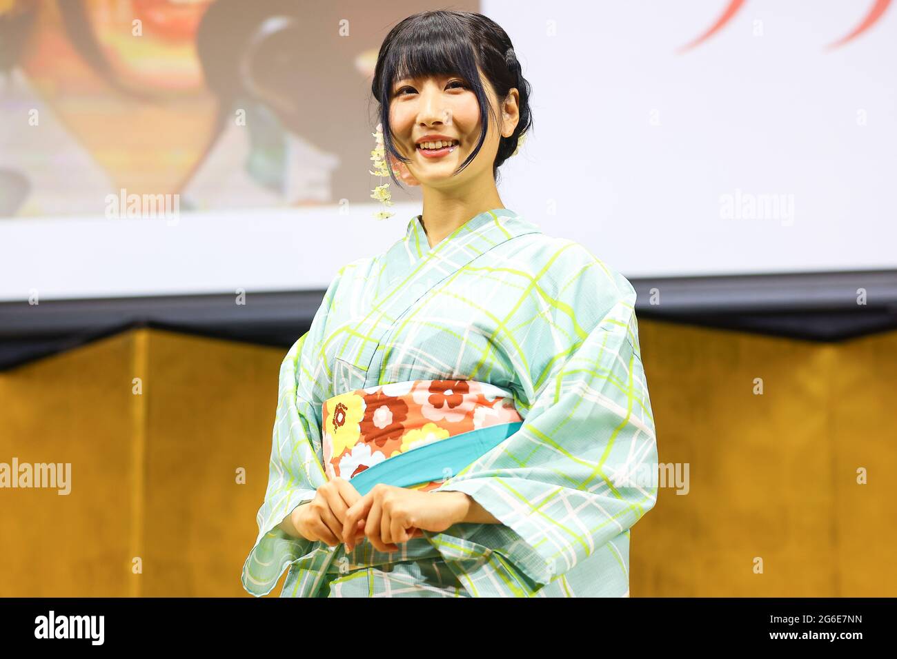 The Japan Yukata Culture Association held the "Miss Mister Japan Yukata ...