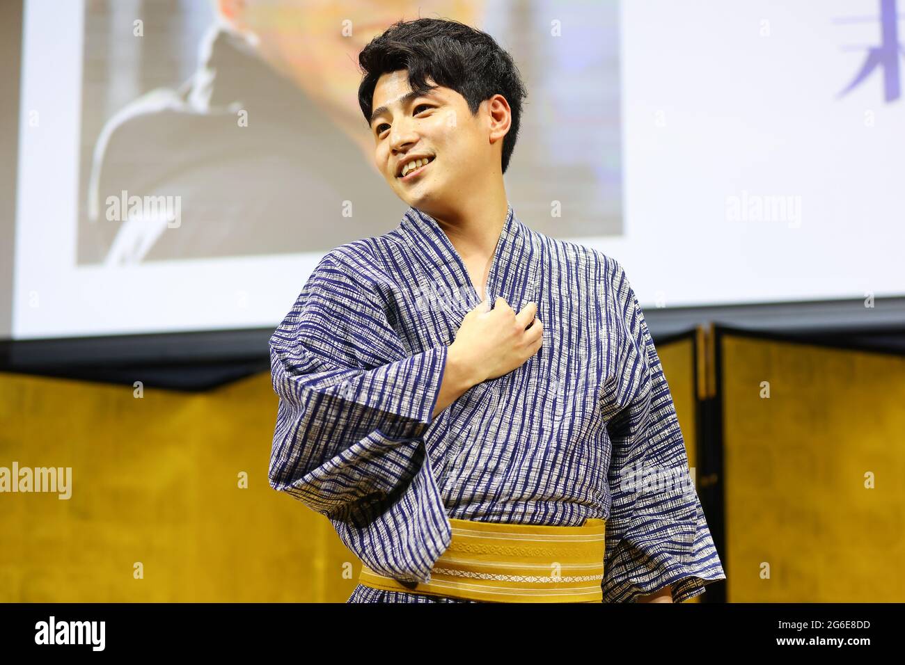 The Japan Yukata Culture Association held the "Miss Mister Japan Yukata ...