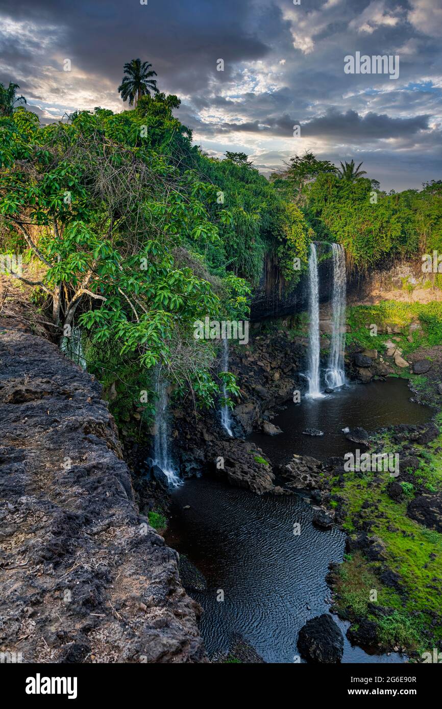 Agbokim waterfall hi-res stock photography and images - Alamy