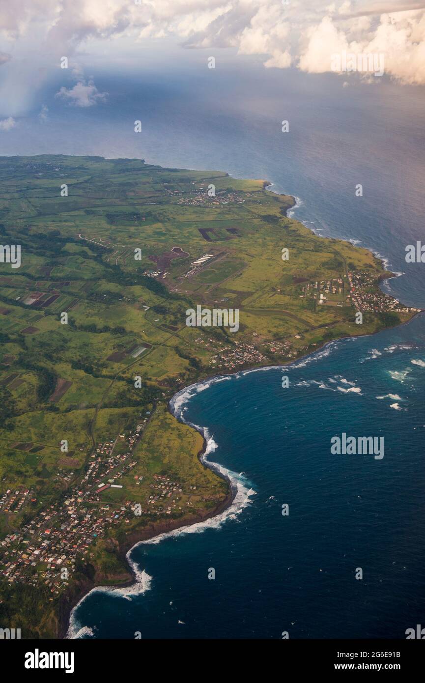 Aerial of St.Kitts, St. Kitts and Nevis Stock Photo - Alamy