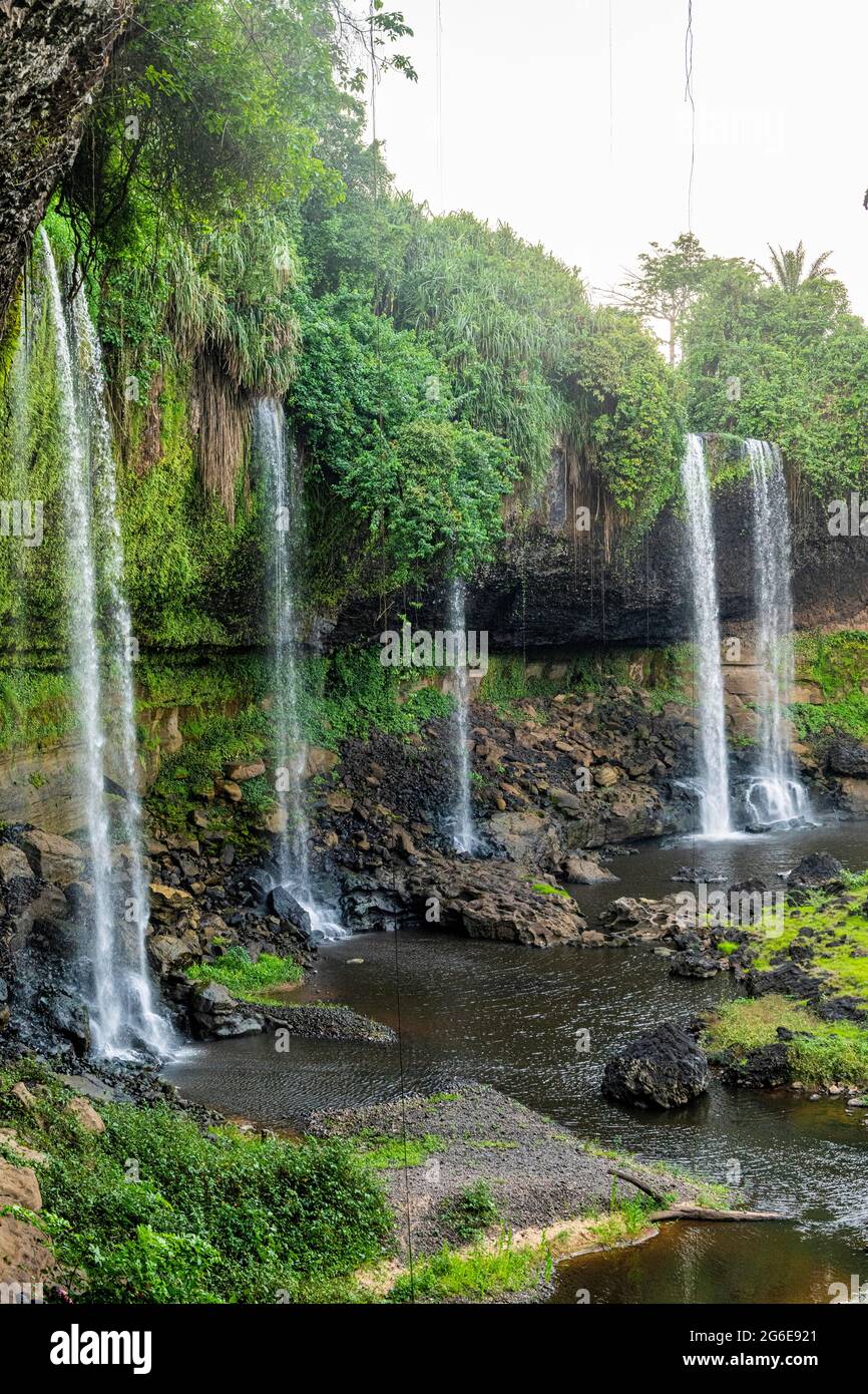 Agbokim waterfall, Ikom, Nigeria Stock Photo - Alamy