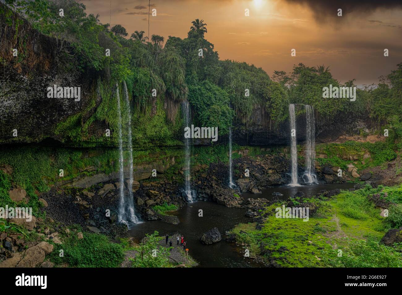 Agbokim waterfall hi-res stock photography and images - Alamy