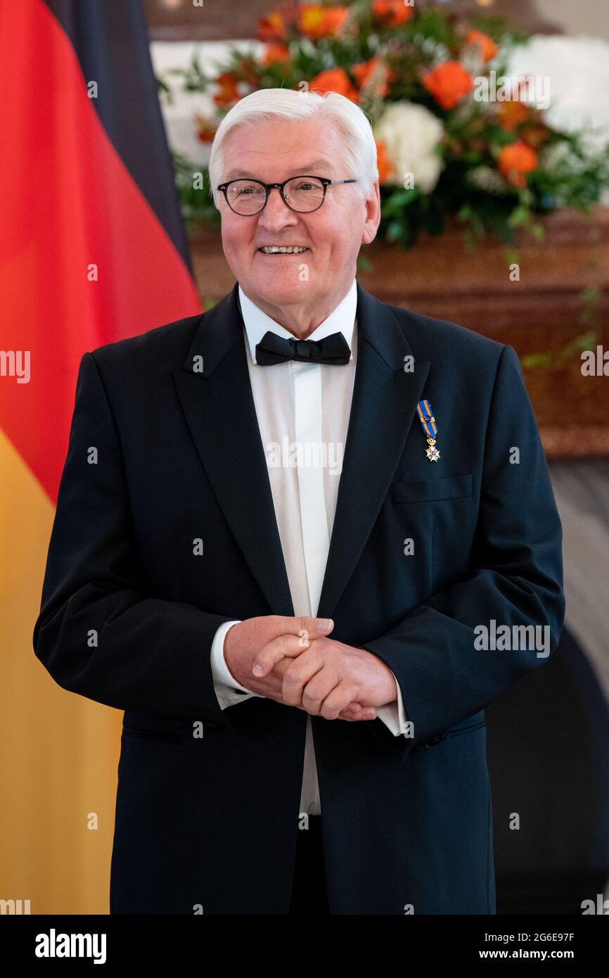 German President Frank-Walter Steinmeier during State Banquet at ...