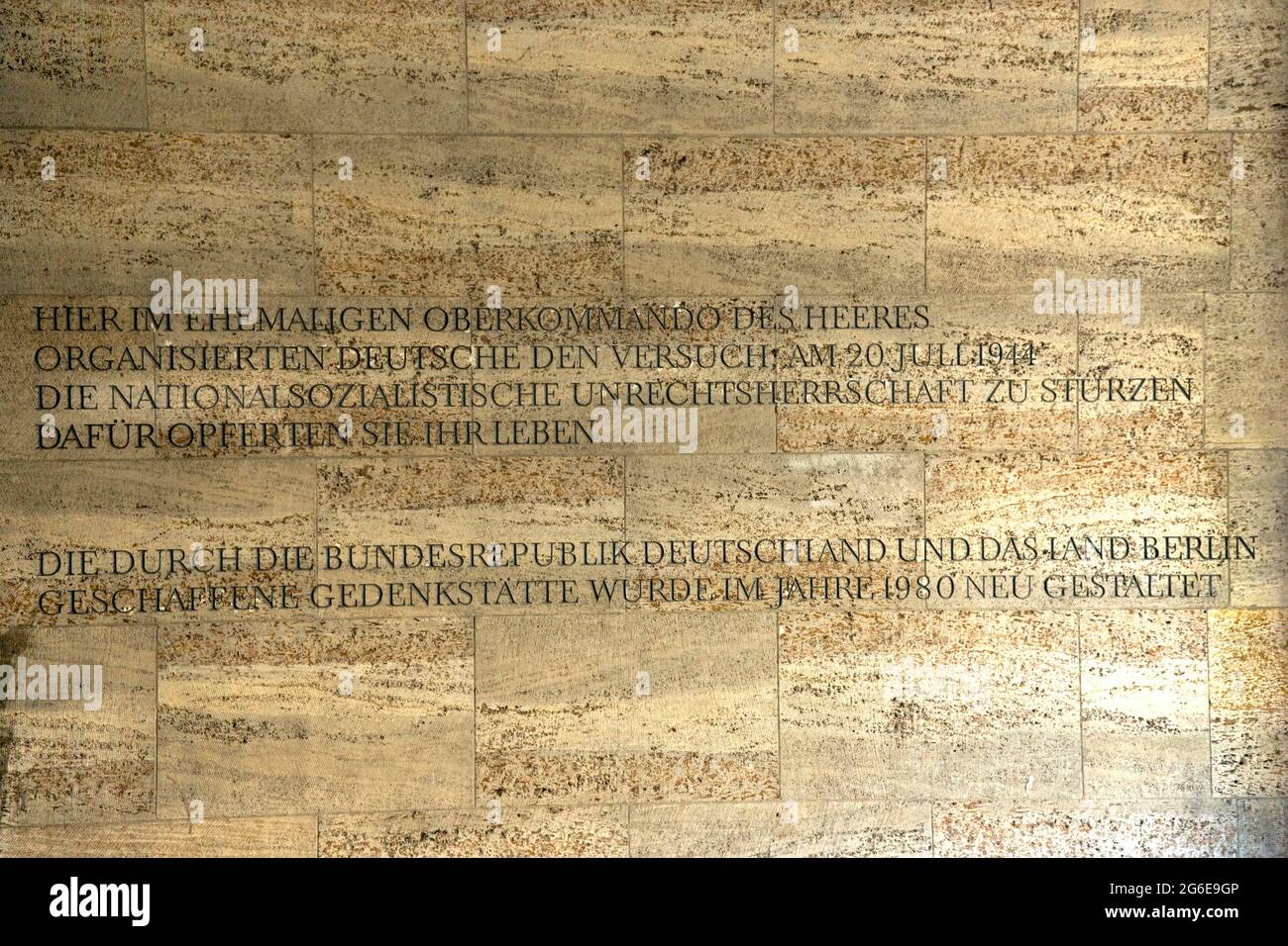 German Resistance Memorial Center, Bendlerblock, Berlin, Germany Stock ...
