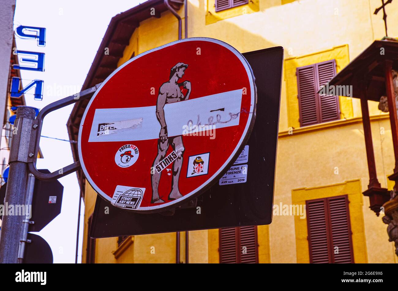 Florence sign hi-res stock photography and images - Alamy